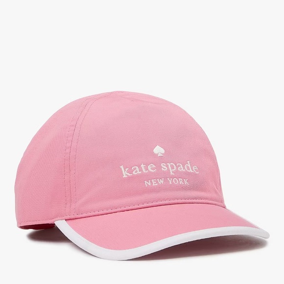 kate spade | Accessories | Kate Spade Signature Logo Baseball Cap Hat ...